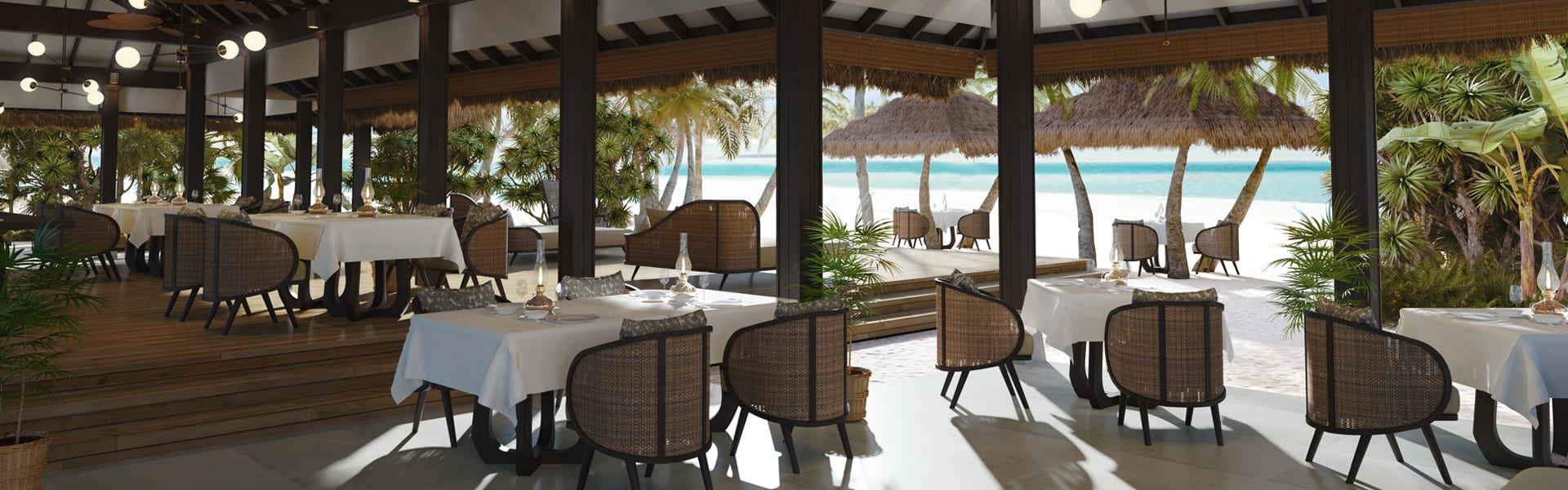 Luxury Dining in Maldives | The Living Room at Naladhu
