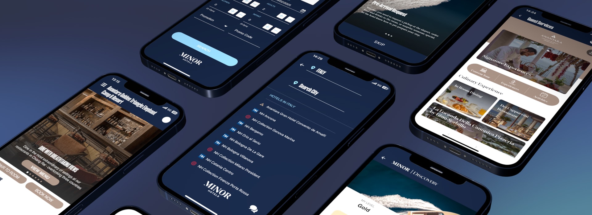 Minor Hotels应用 | 下载移动应用